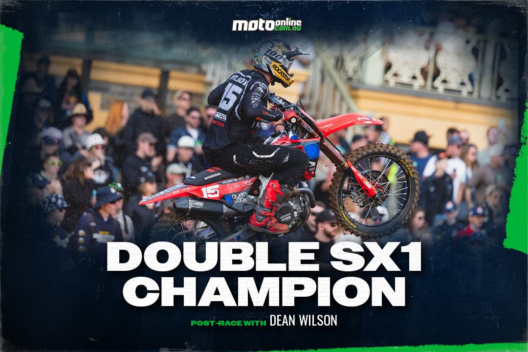 Post-Race: 2025 AUSX Rd5 Adelaide | Dean Wilson | MotoOnline.com