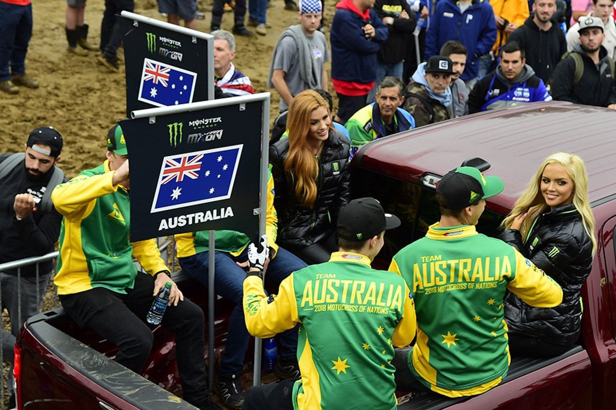 Green and Gold MXoN ticket raising funds for Team Australia ...
