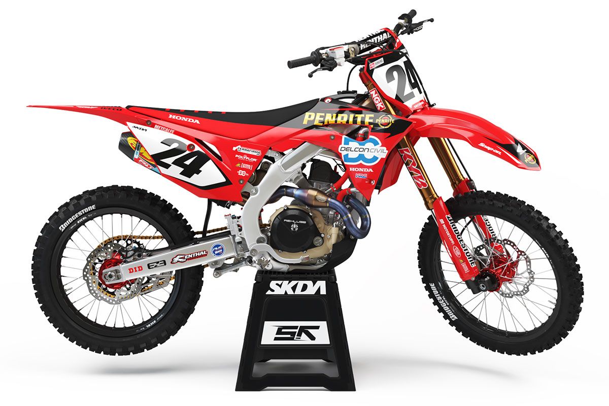 Delcon Civil deal prompts livery update at Penrite Honda Racing ...