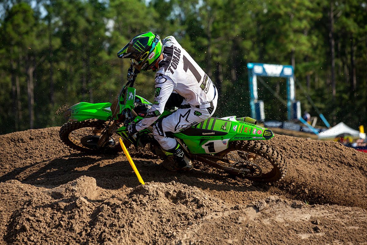 Level of 450MX field elevated admits improving Tomac | MotoOnline.com