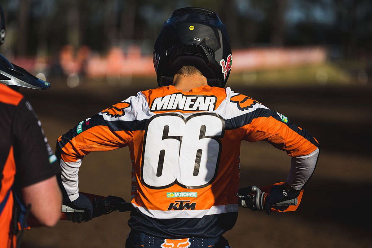 KTM Racing Team MX2 rookie Minear training in the US | MotoOnline.com