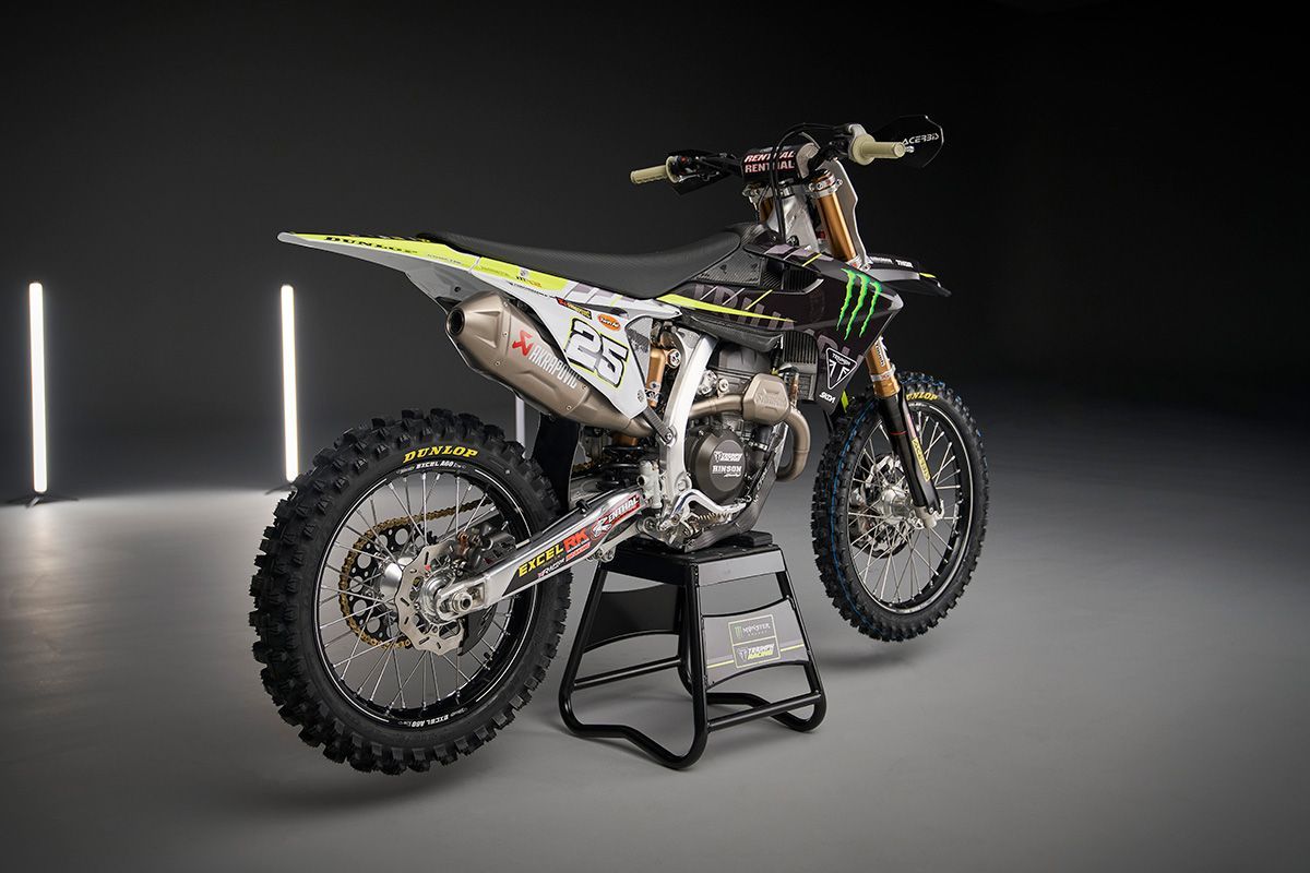 Triumph Racing MX2 World Championship entry uncovered | MotoOnline.com