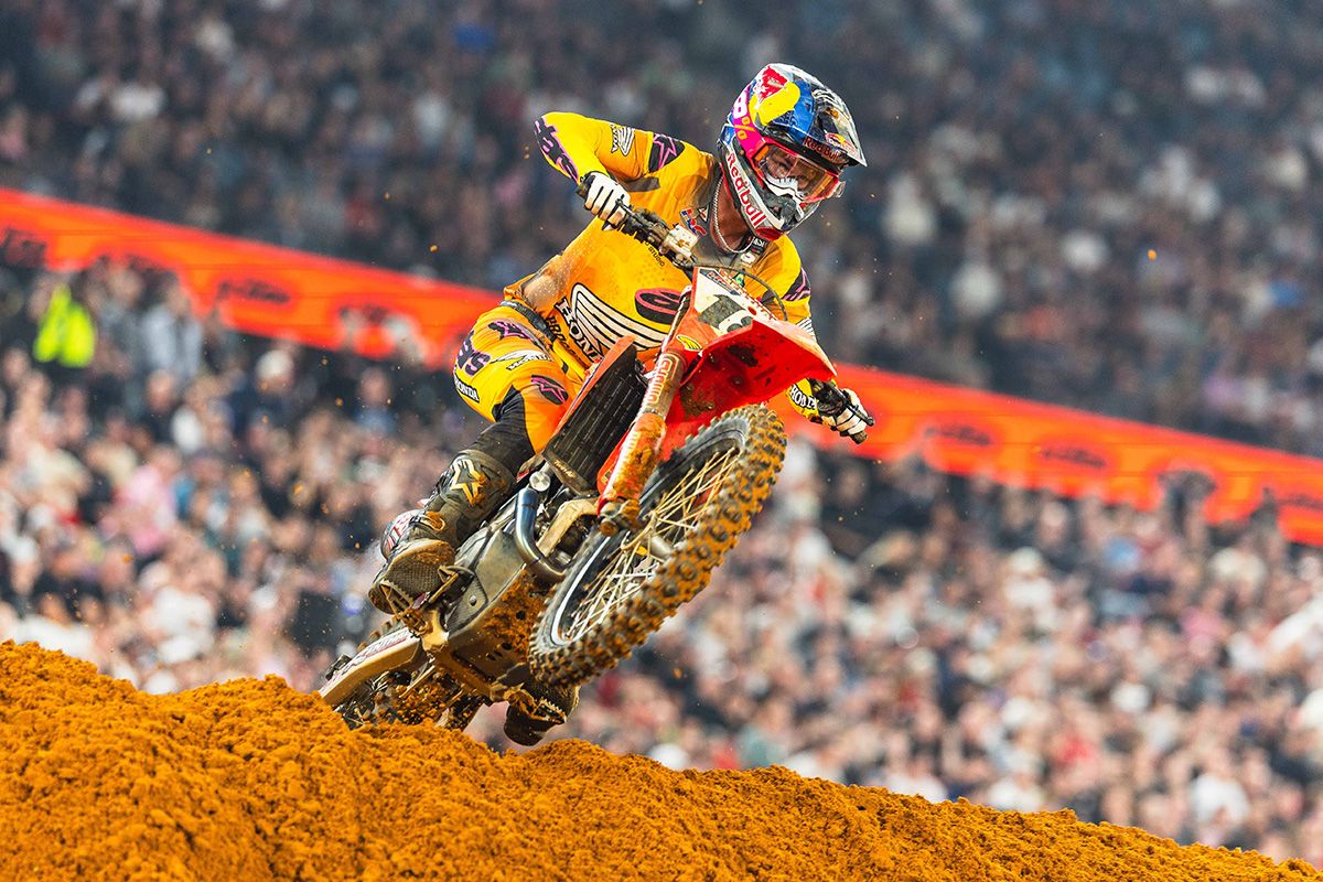 Bike damage ends Jett Lawrence’s AUSX Open homecoming | MotoOnline.com