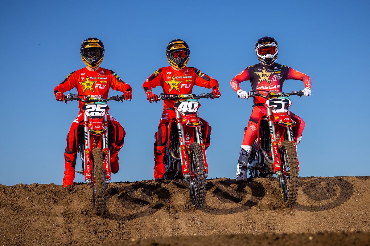 Watch: Rockstar Energy GasGas 2025 SMX introduction | MotoOnline.com