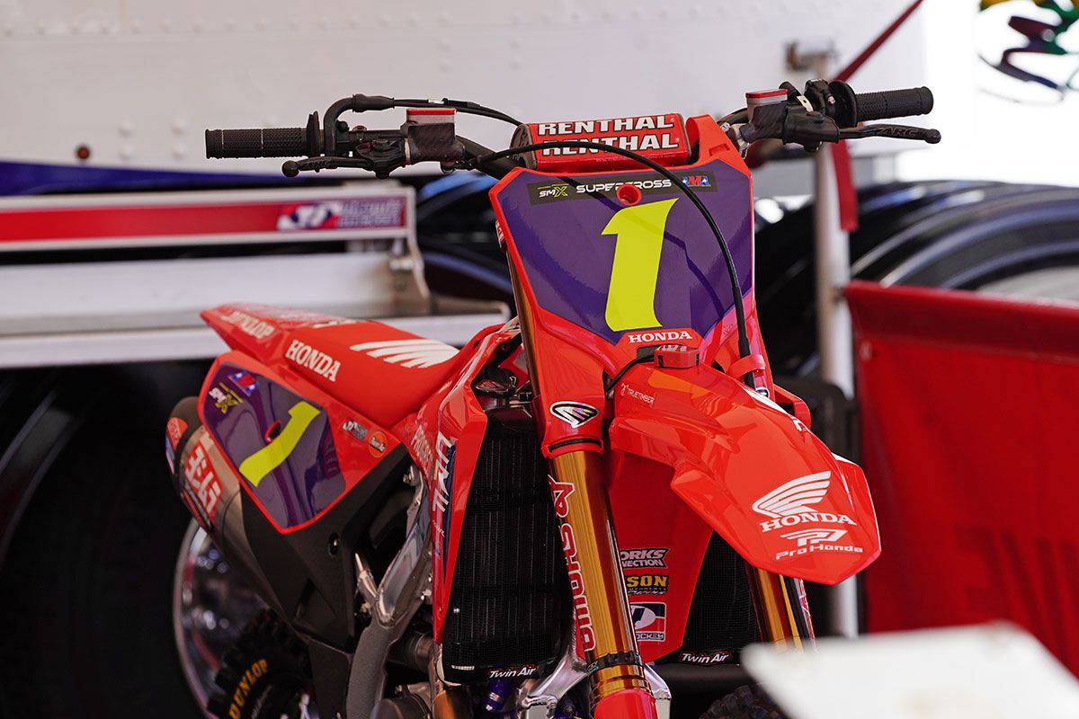 Honda HRC considering potential 450SX fill-in options - MotoOnline.com.au